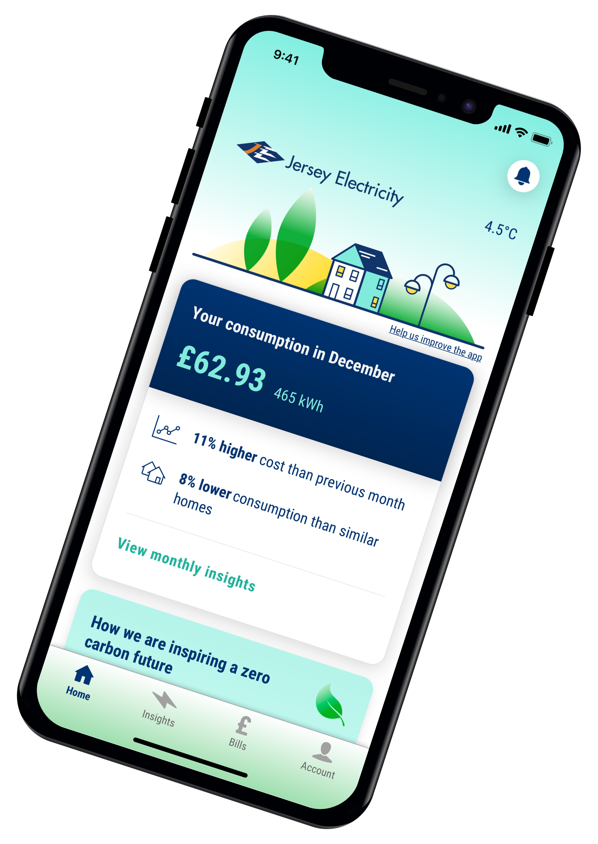 Take charge of your PAYG credit with My JE - Jersey Electricity